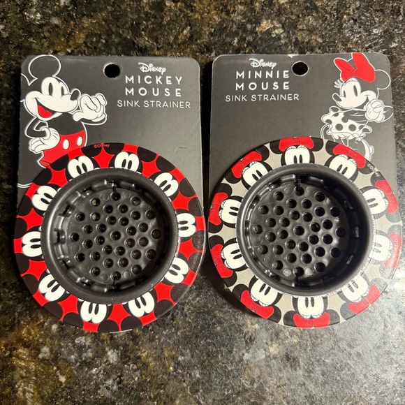 Disney | Kitchen | Disney Mickey Minnie Sink Strainers | Poshmark